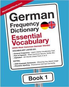 German Frequency Dictionary Essential Vocabulary [ All in One ...